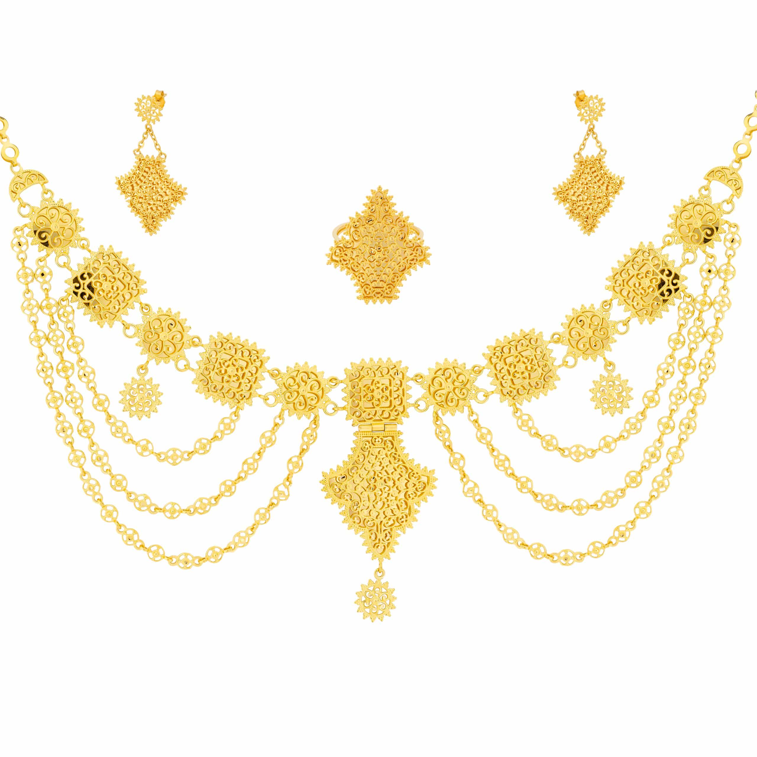 21K Citme Traditional Gold Set - Century Gold