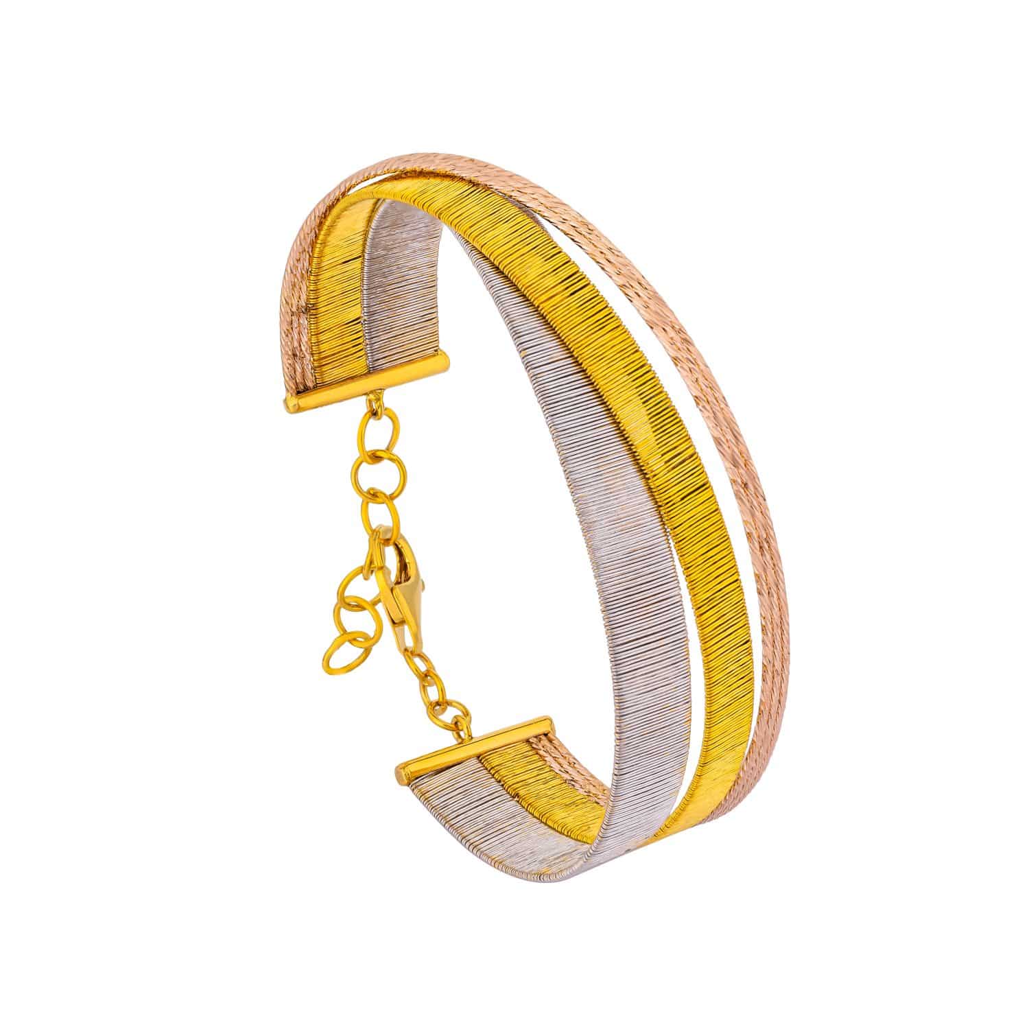 Trilume 21K Masai Gold Bracelet - Century Gold