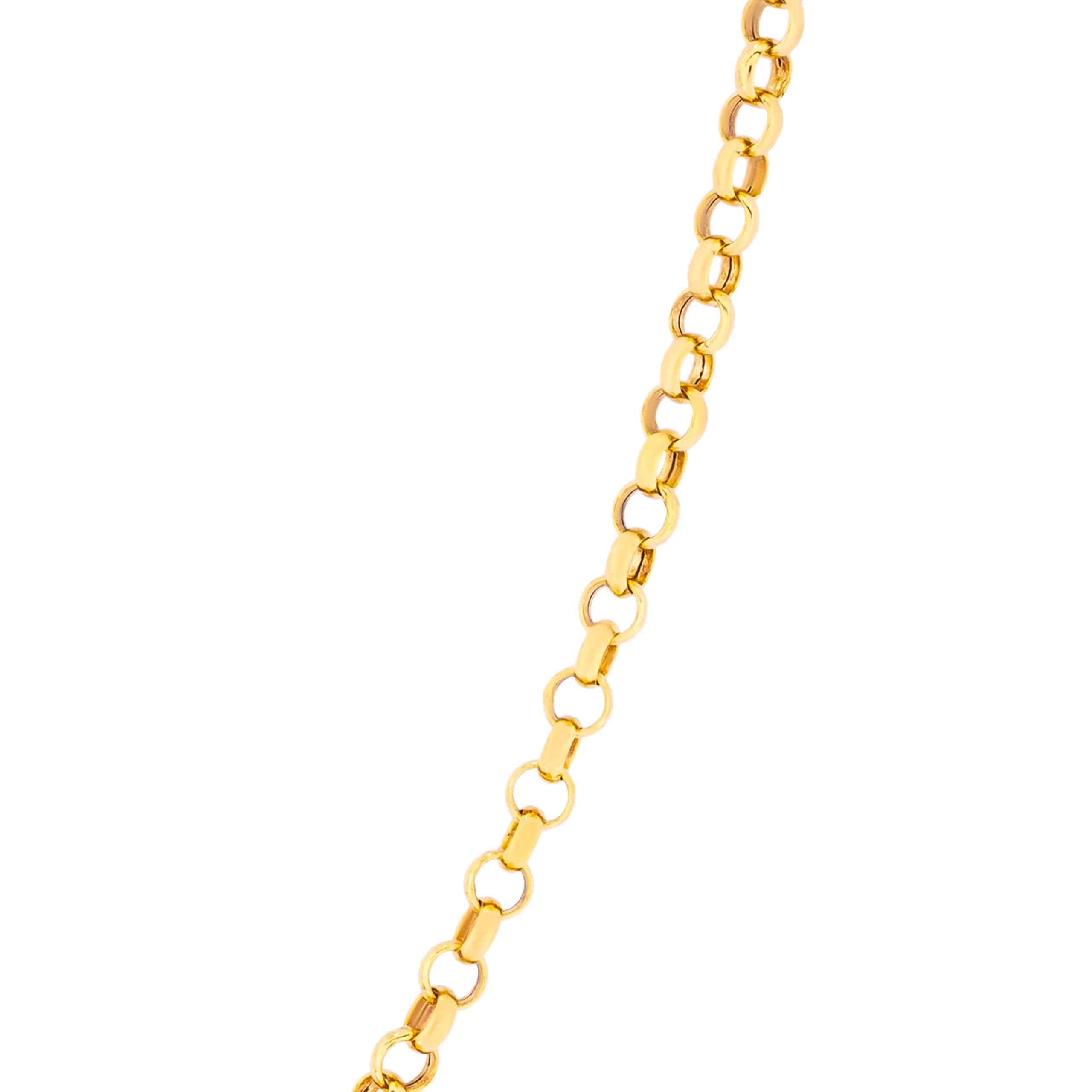 Rolo Link 18K Gold Chain - Century Gold