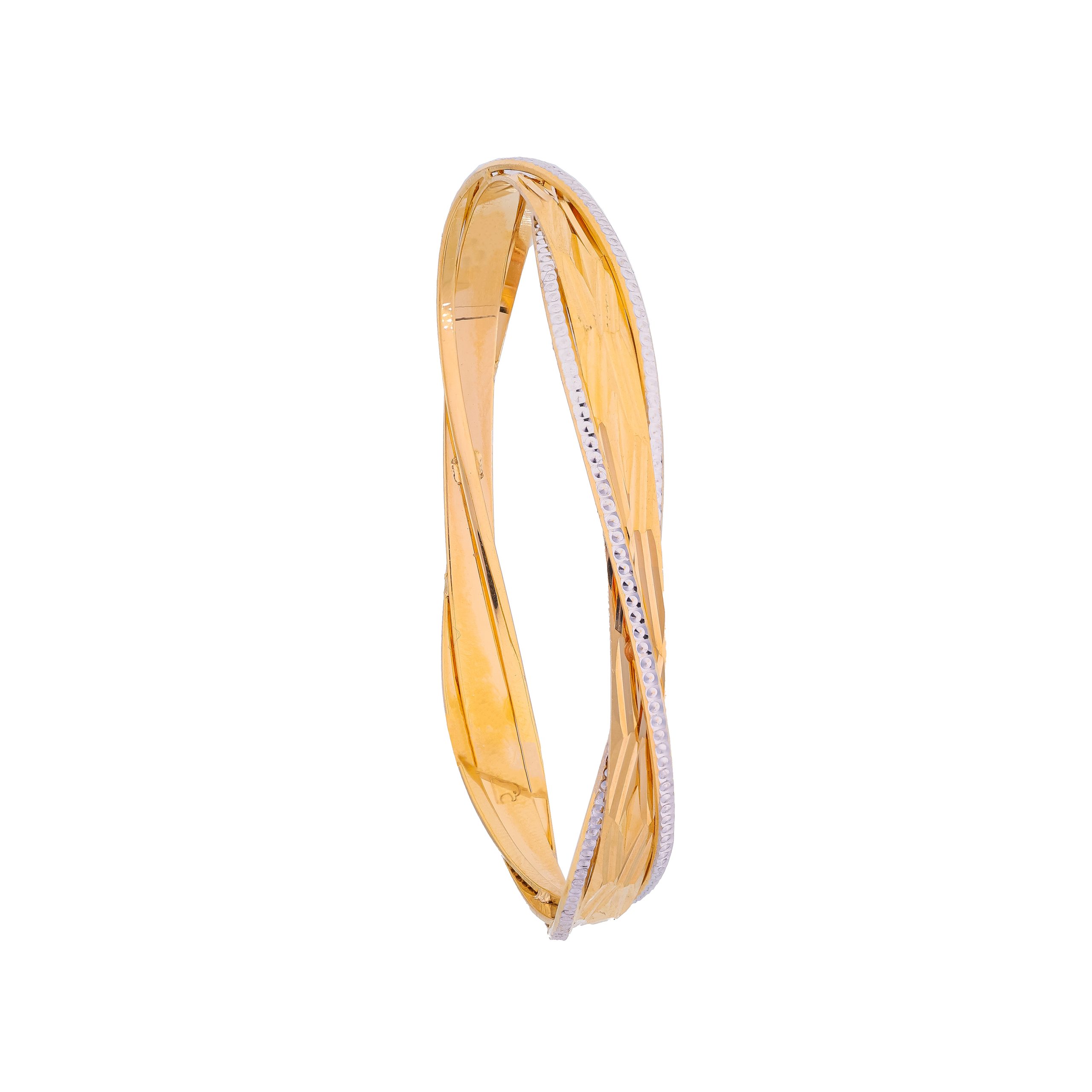 Afsoon 21K Gold Bangle - Century Gold