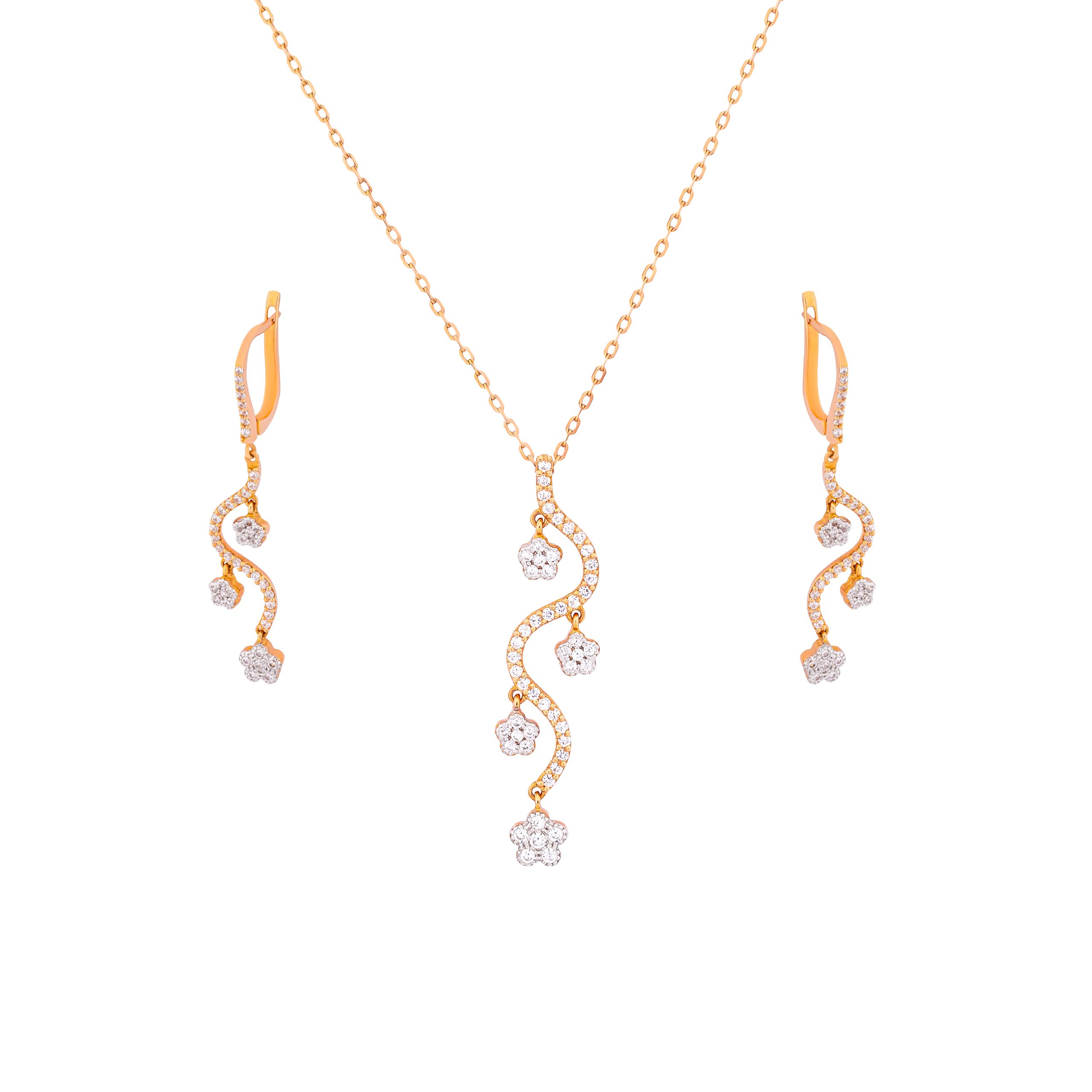 Lavin 18K Rose Gold Half Set - Century Gold