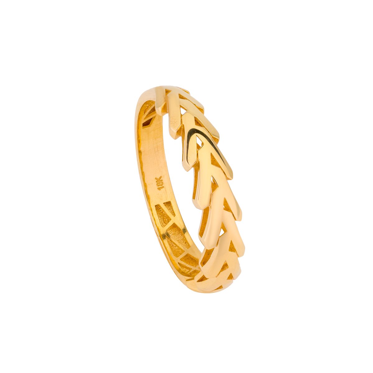 The Lavin 18K Yellow Gold Ring - Century Gold